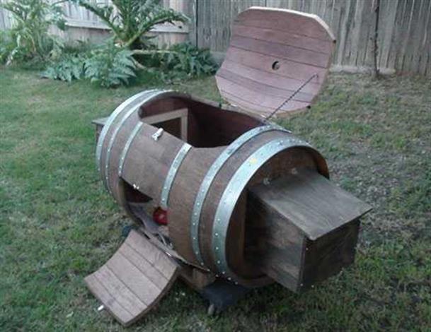 آموزش ساخت لانه برای مرغ در حیاط خانه یا باغچه