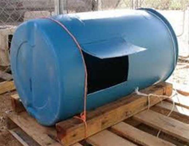 آموزش ساخت لانه برای مرغ در حیاط خانه یا باغچه